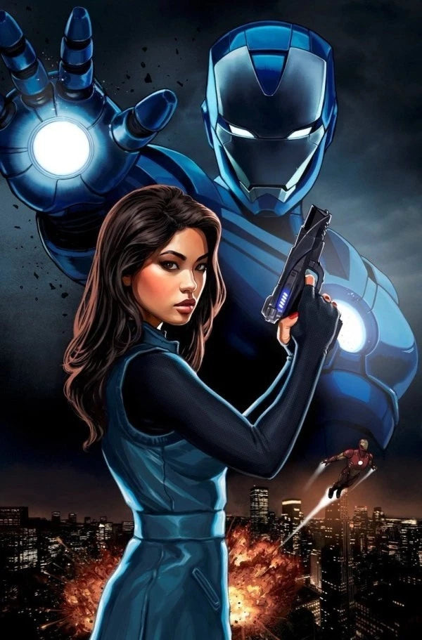 IRON MAN #1 (2026) 1:25 by IVAN TALAVERA – Pulp Fiction Long Beach